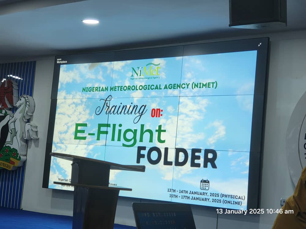 NiMet holds e-flight folder training for airlines - African Business ...
